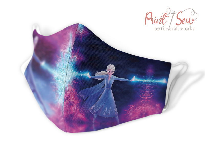 MIDDLE SEAM FACE MASK - PS-250 - Print & Sew